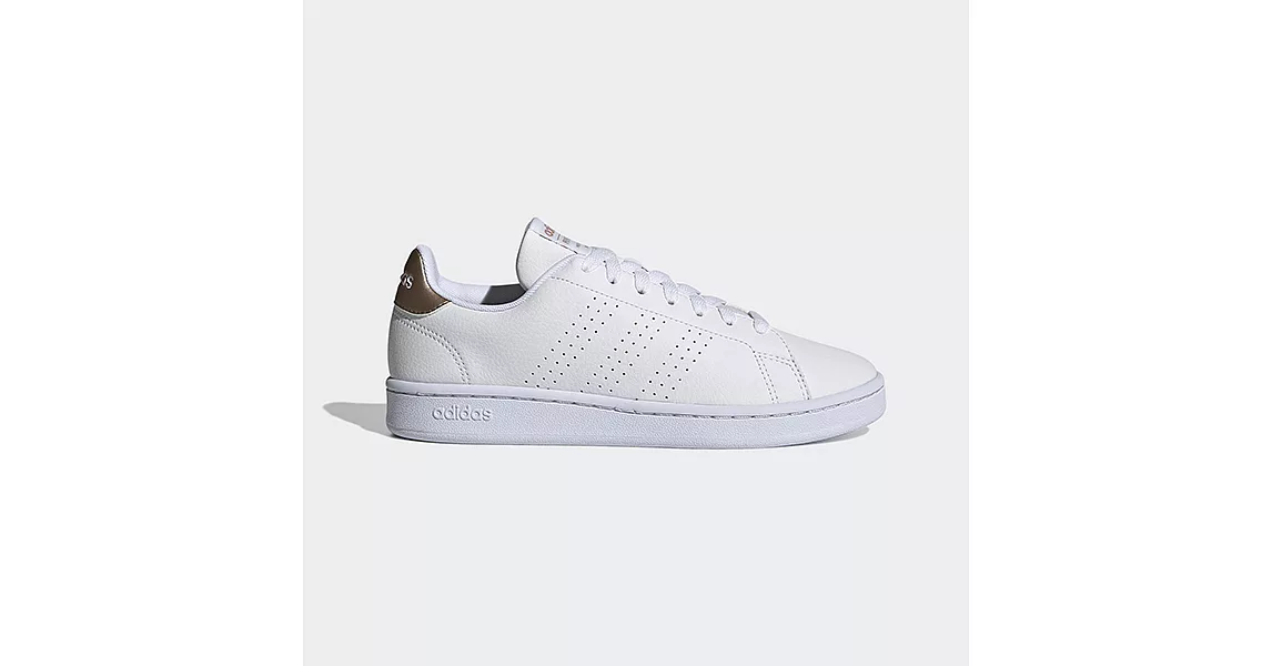 博客來-Adidas ADVANTAGE 女 休閒鞋 GW4845 UK6.5 白
