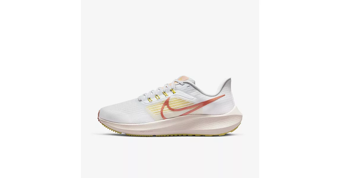 博客來-Nike Wmns Air Zoom Pegasus 39 [DH4072-501] 女 慢跑鞋 路跑 小飛馬 灰 粉橘