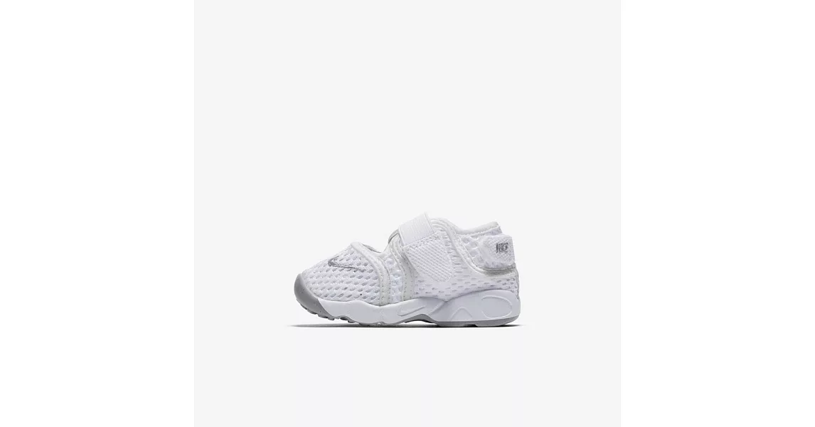 博客來-Nike Little Rift TD Boys [317415-111] 小童 忍者鞋 經典 運動 魔鬼氈 舒適 白灰