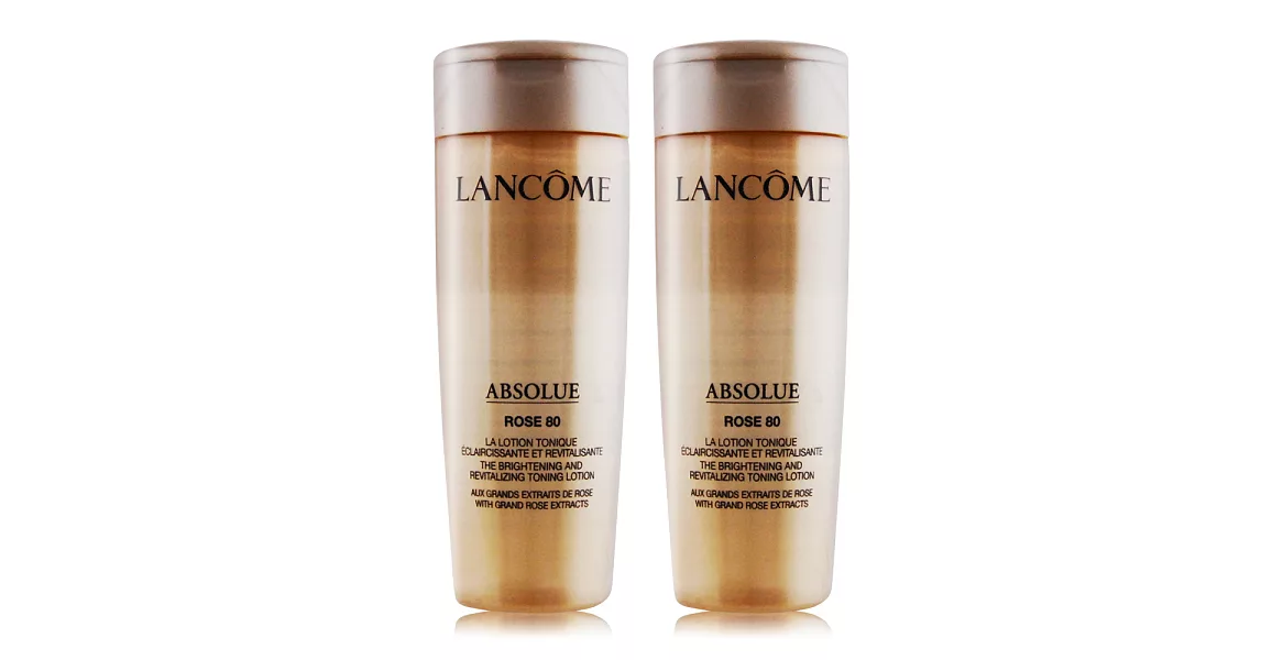 博客來-LANCOME 蘭蔻 絕對完美黃金玫瑰修護露(50ml)X2-公司貨