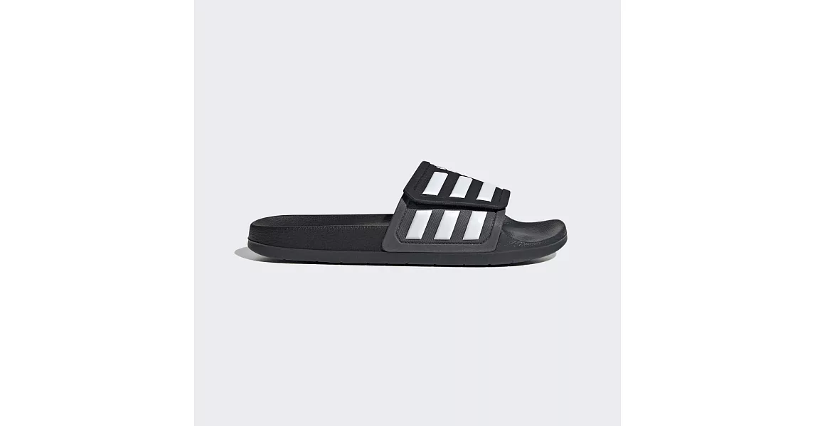 博客來-Adidas Adilette TND [GZ5933] 男女 拖鞋 經典 運動 休閒 泳池 快乾 舒適 日常 黑 白