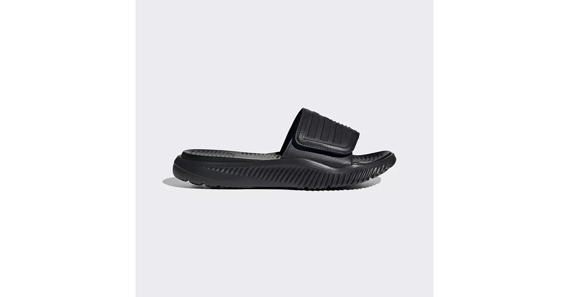 博客來-Adidas Alphabounce Slide 2.0 [GY9416] 男女 涼拖鞋 運動 休閒 彈力 避震 黑