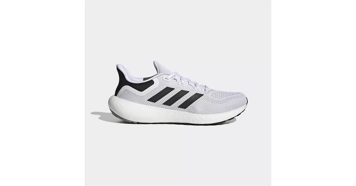 博客來-Adidas Pureboost JET [GW8587] 男 慢跑鞋 運動 訓練 路跑 避震 透氣 愛迪達 灰白 黑