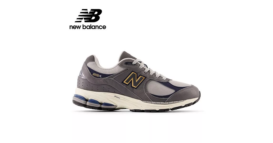 博客來-New Balance 男女 2002R系列 復古鞋 M2002RHP-D US7 灰白