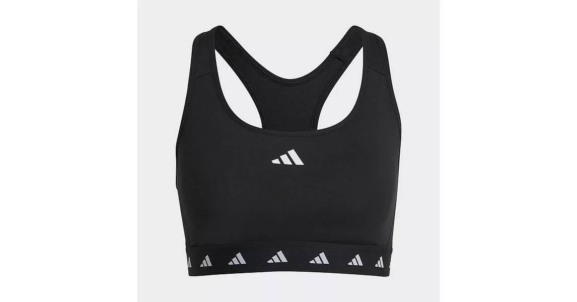博客來-ADIDAS PWR MS TF 女 運動內衣 HN7273 2 黑
