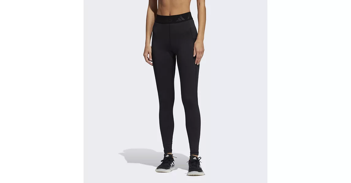 博客來-Adidas Tf L 3 Bar T [GL0693] 女 緊身褲 運動 訓練 健身 支撐 吸濕 排汗 亞洲尺寸 黑