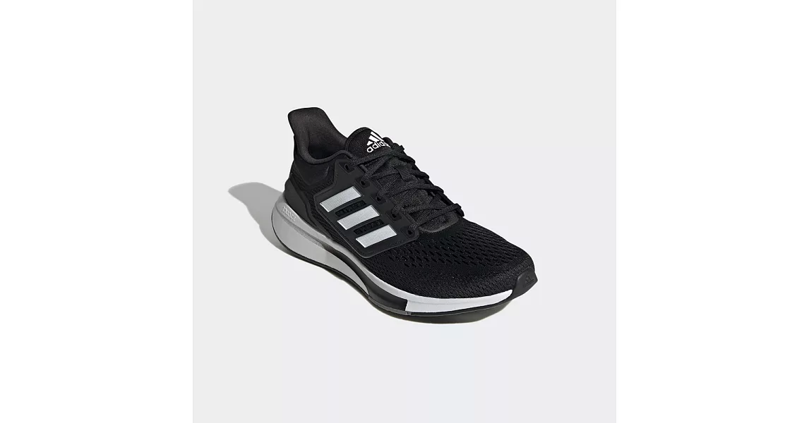 博客來-ADIDAS EQ21 RUN 男慢跑鞋-黑-GY2190 UK8.5 黑色
