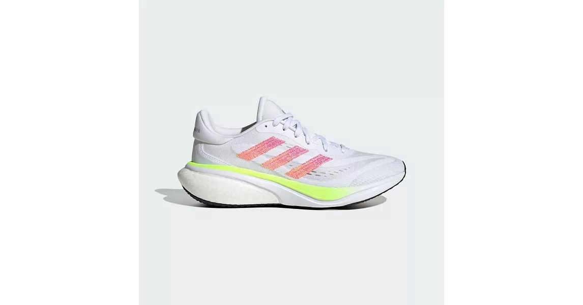 博客來-ADIDAS SUPERNOVA 3 W 女跑步鞋-白粉-HQ1805 UK5.5 白色