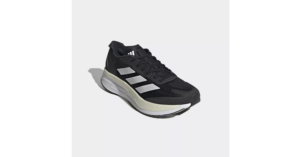 博客來-ADIDAS ADIZERO BOSTON 11 M 男女跑步鞋-黑-GX6651 UK9 黑色