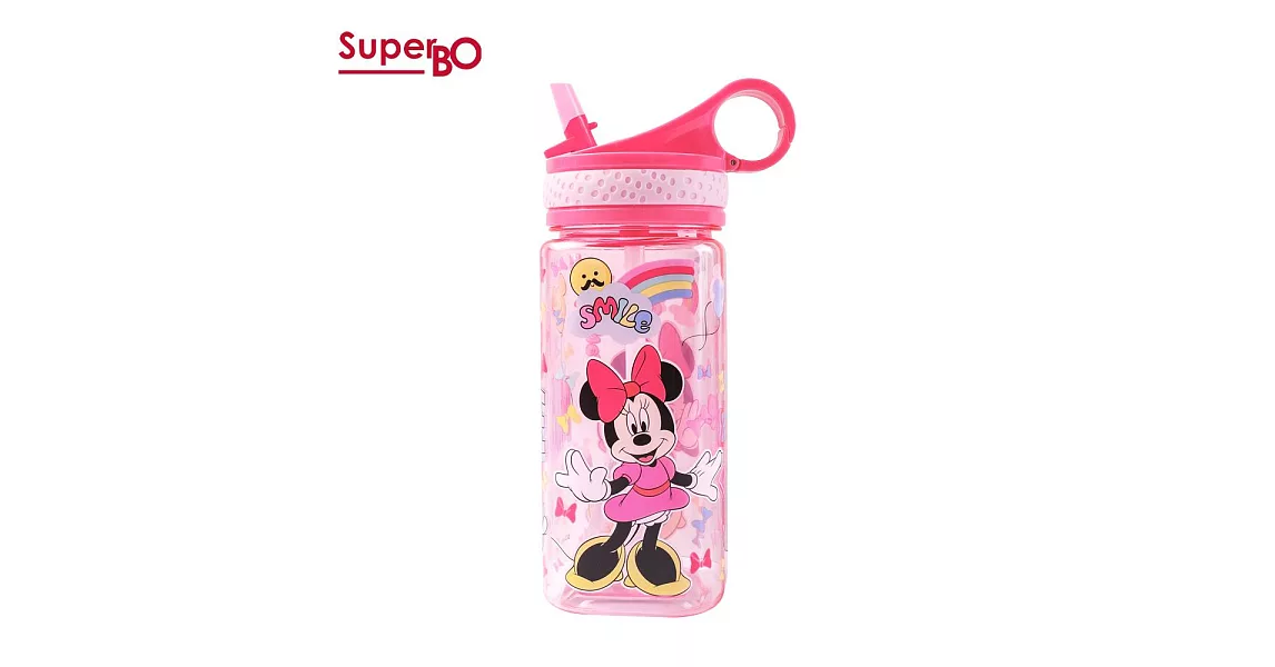 博客來-SuperBO 方形水壺(480ml)- 米妮