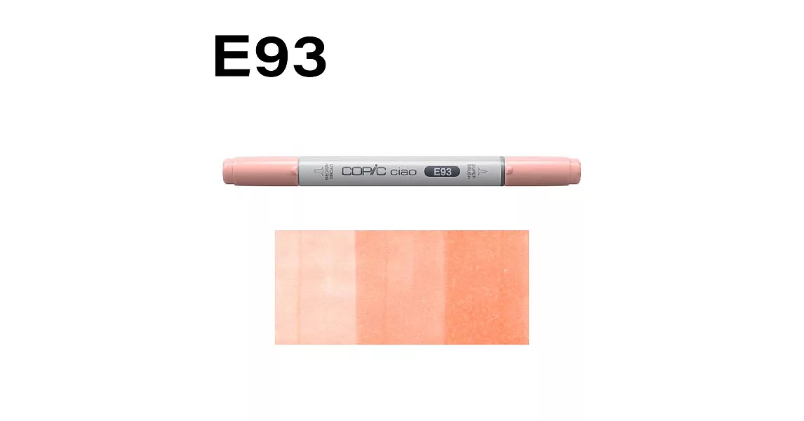 博客來-日本 COPIC 酷筆客 麥克筆 CIAO 三代 E系列 E93