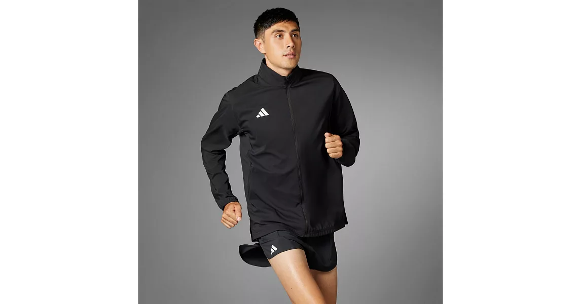 博客來-ADIDAS ADIZERO E JCKT 男休閒外套-黑-IT7585 XL 黑色
