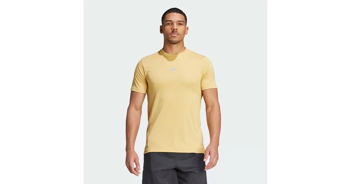 博客來-ADIDAS D4T HR TEE 男短袖上衣-黃-IS3740 XL 黃色