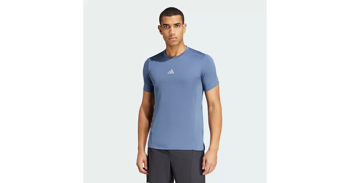 博客來-ADIDAS D4T HR TEE 男短袖上衣-藍-IS3741 S 藍色
