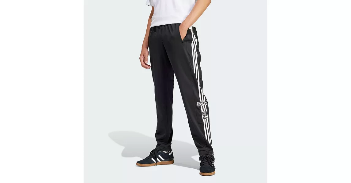 博客來-ADIDAS ADIBREAK 男休閒長褲-黑-IM8219 L 黑色