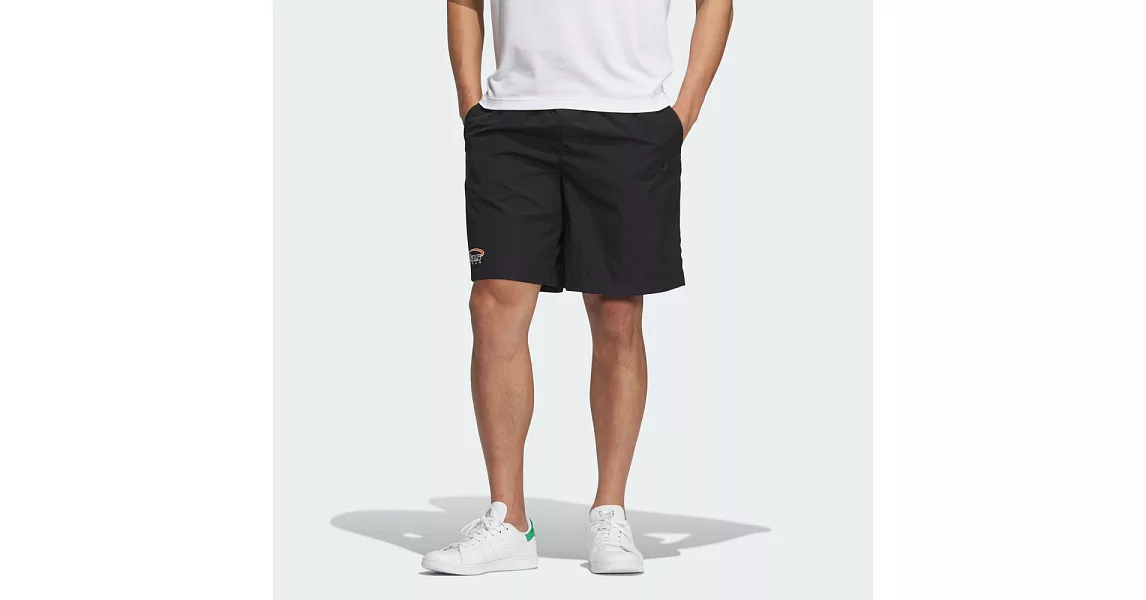 博客來-ADIDAS TFL LOGO SHORTS 男休閒短褲-黑-IW6312 XL 黑色