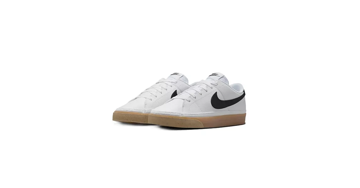 博客來-W Nike Court Legacy Next Nature Monochrome 白黑焦糖 網球鞋 運動鞋 休閒女鞋 DH3161 ...