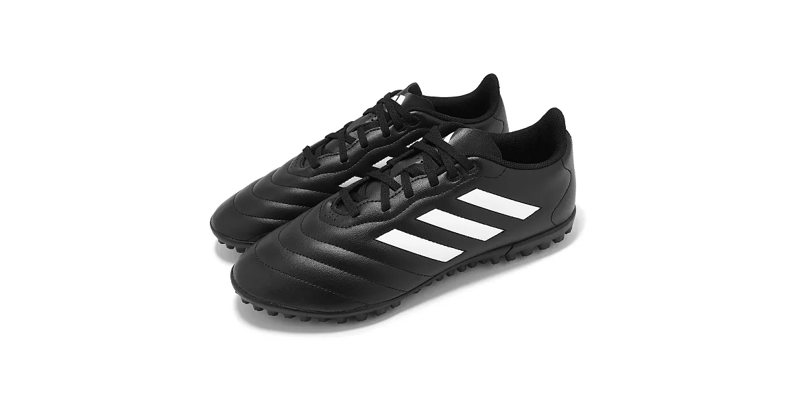 博客來-adidas 足球鞋 Goletto VIII TF 男鞋 女鞋 黑 白 抓地 人工短草皮 運動鞋 愛迪達 HP3063