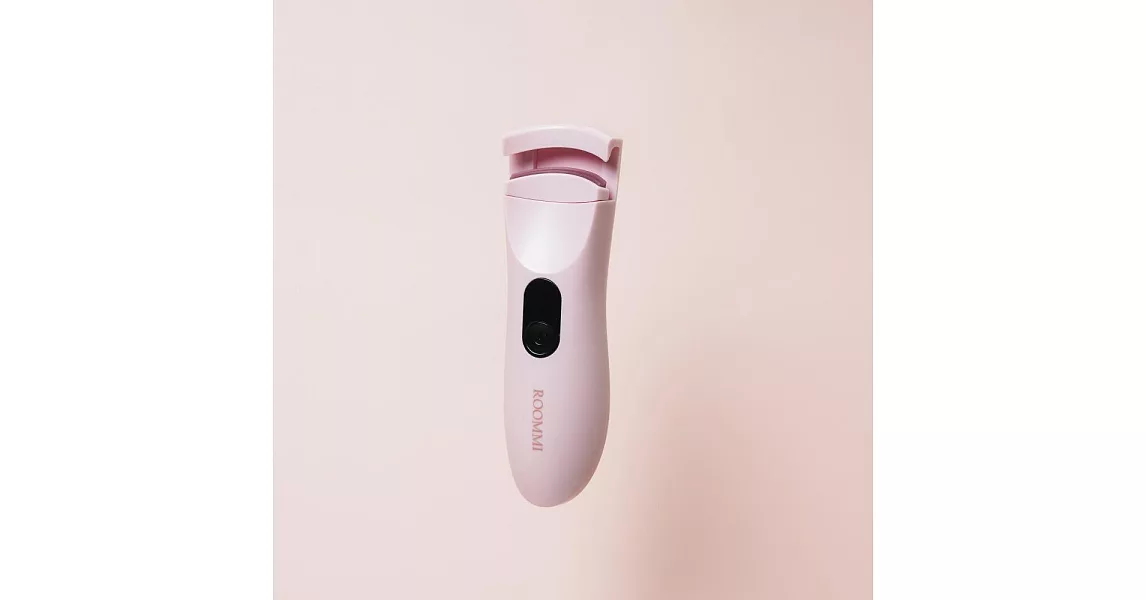 博客來-ROOMMI LashUp 捲翹電熱睫毛夾 蓮藕粉