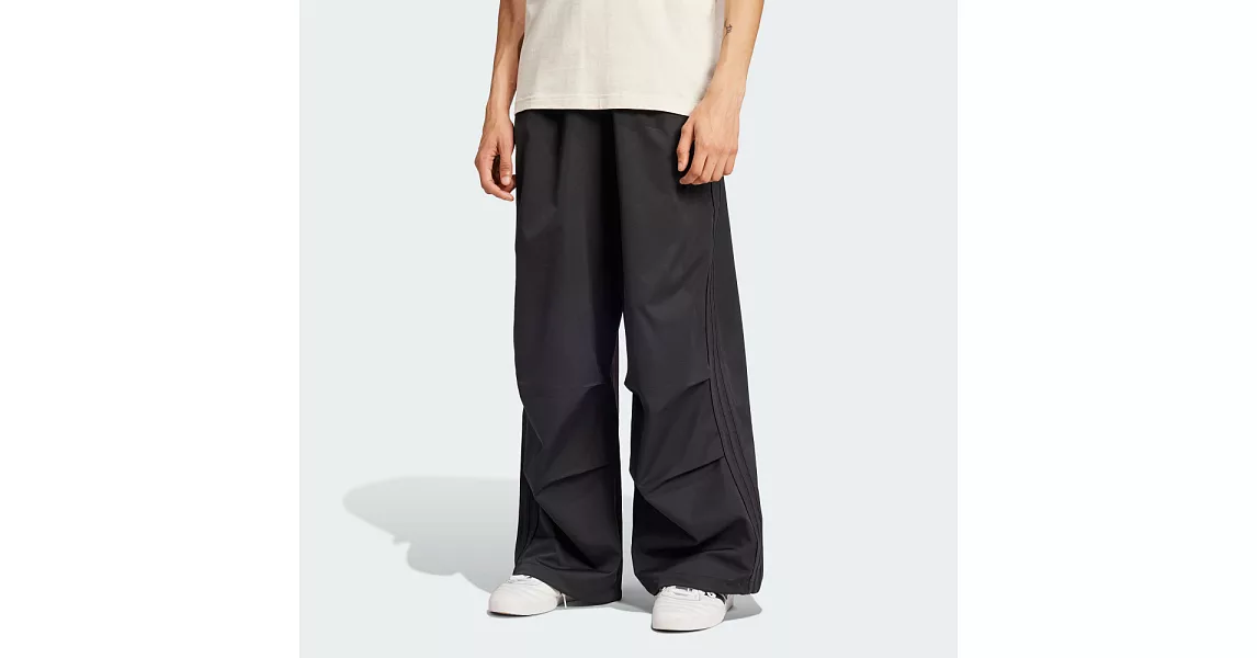 博客來-ADIDAS PARACHUTE PANT 男休閒長褲-黑-IY2075 S 黑色