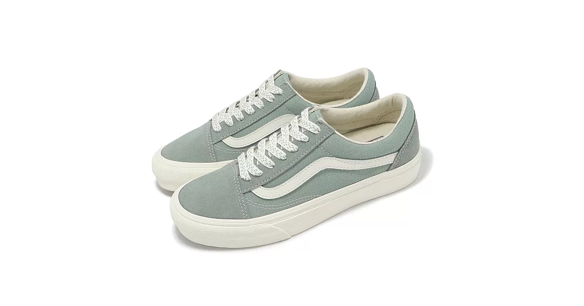 博客來-Vans 休閒鞋 Old Skool VR3 男鞋 女鞋 綠 麂皮 板鞋 低筒 VN0005UBBY1