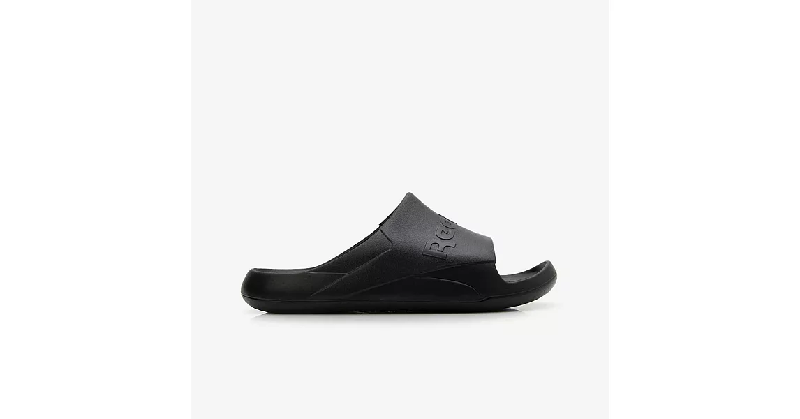 博客來-Reebok Clean Slide [100200310] 男女 拖鞋 休閒 軟底 簡約 舒適 一體式 黑