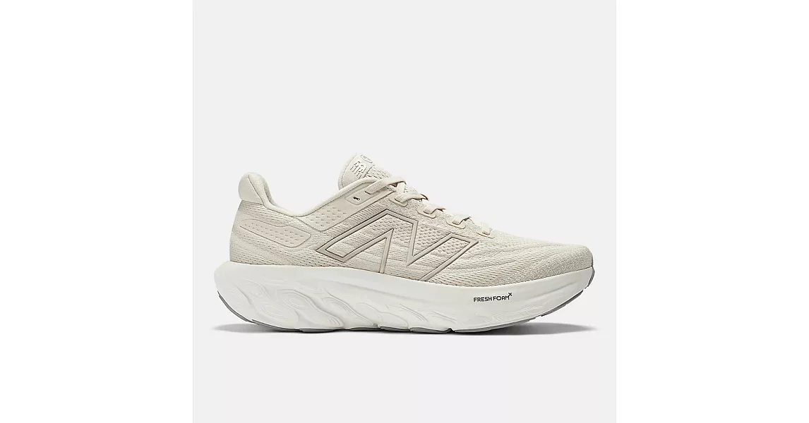 博客來-New Balance Fresh Foam X 1080v13 [M108013T] 男 慢跑鞋 寬楦 緩衝 彈力 米