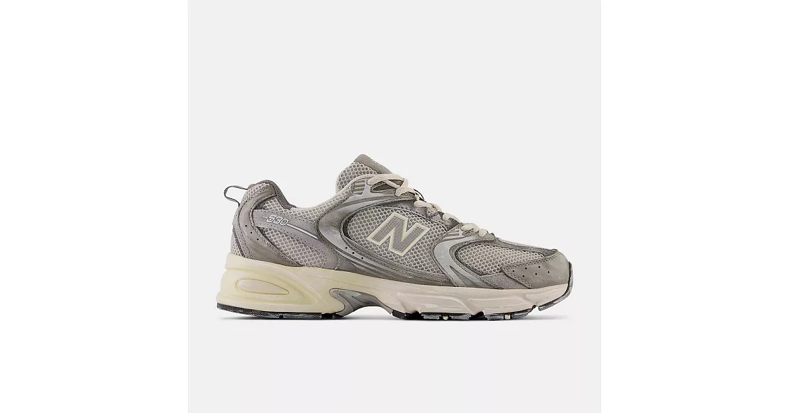 博客來-New Balance 530 男女休閒鞋-MR530TG-D US5 灰色