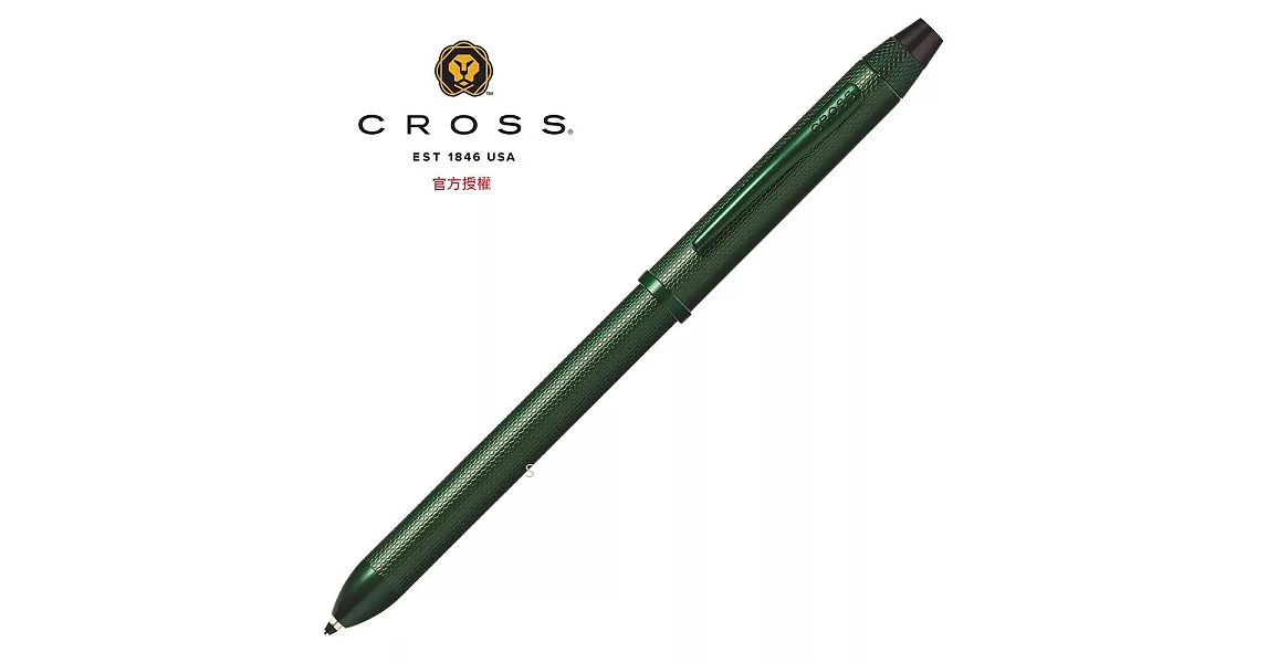 博客來-CROSS Tech 3+系列 三用筆 啞綠 AT0090-24