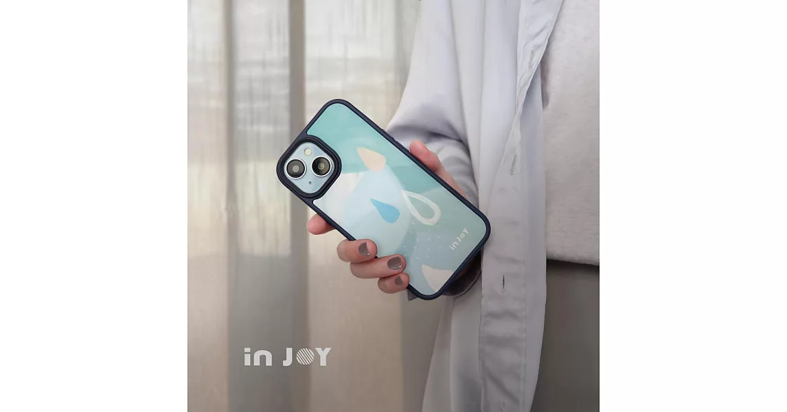 博客來-INJOY mall for iPhone 16/15/14/13/12/SE3 系列 寧靜的雨天 磨砂手感 防摔手機殼 A款/B款 ...