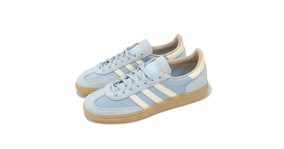博客來-adidas 休閒鞋 Handball Spezial 男鞋 女鞋 藍 米白 膠底 德訓鞋 復古 愛迪達 JS3866