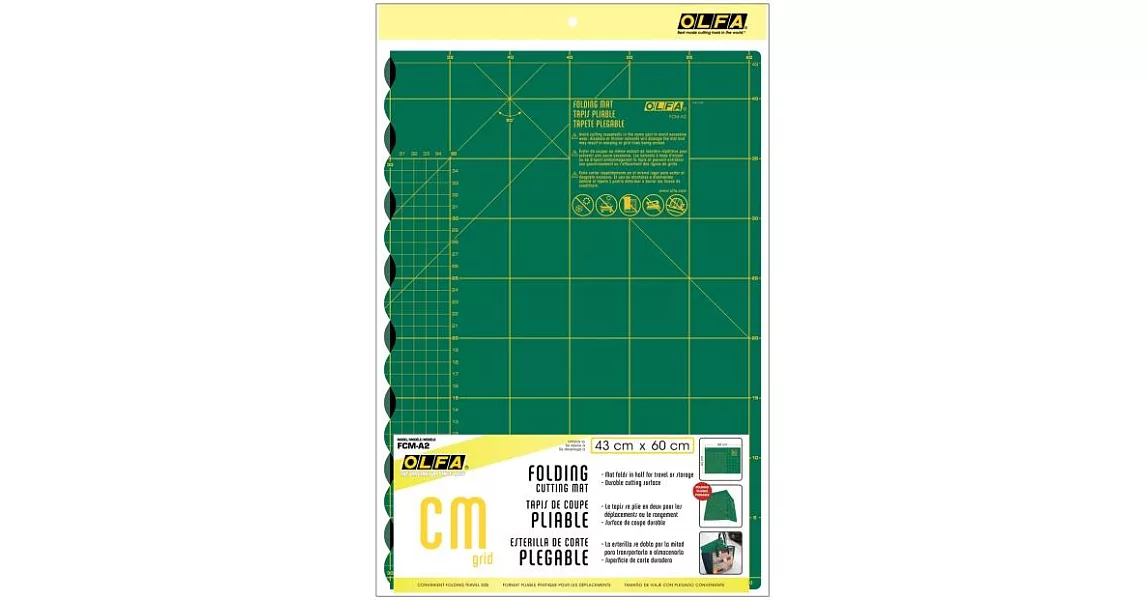 博客來-【OLFA】可摺疊式切割墊 /片 FCM-A2