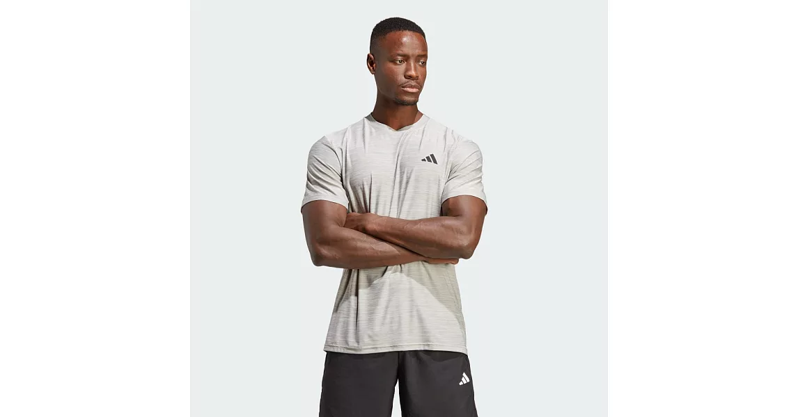 博客來-ADIDAS TR-ES STRETCH T 男短袖上衣-IC7416 2XL 灰色