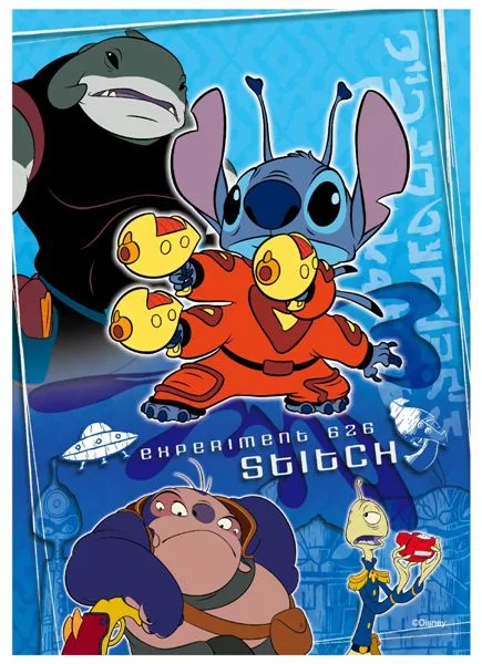 博客來-Stitch 626號實驗品拼圖108片
