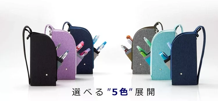 博客來-Raymay Detecool系列 舒適易用立式筆袋/ 黑