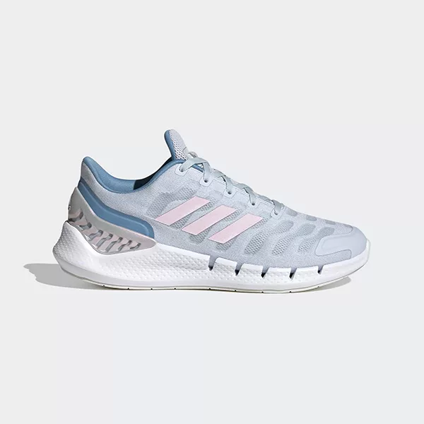 博客來-Adidas 女 CLIMACOOL VENTANIA 透氣慢跑鞋 FZ1748 UK5.5 藍/白